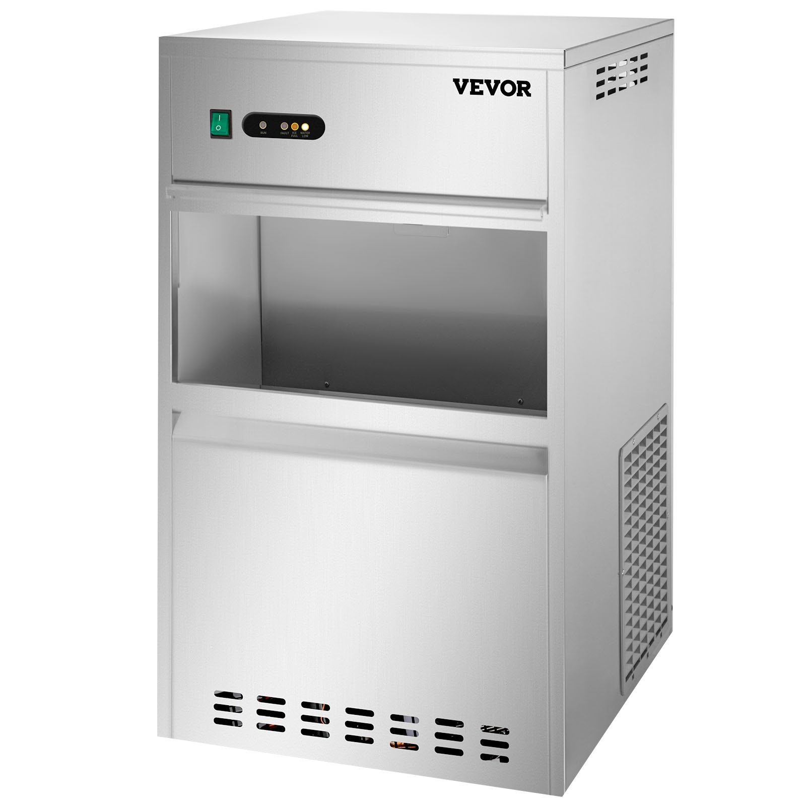 VEVOR 110V Commercial Snowflake Ice Maker 88LBS/24H, ETL Approved Food ...