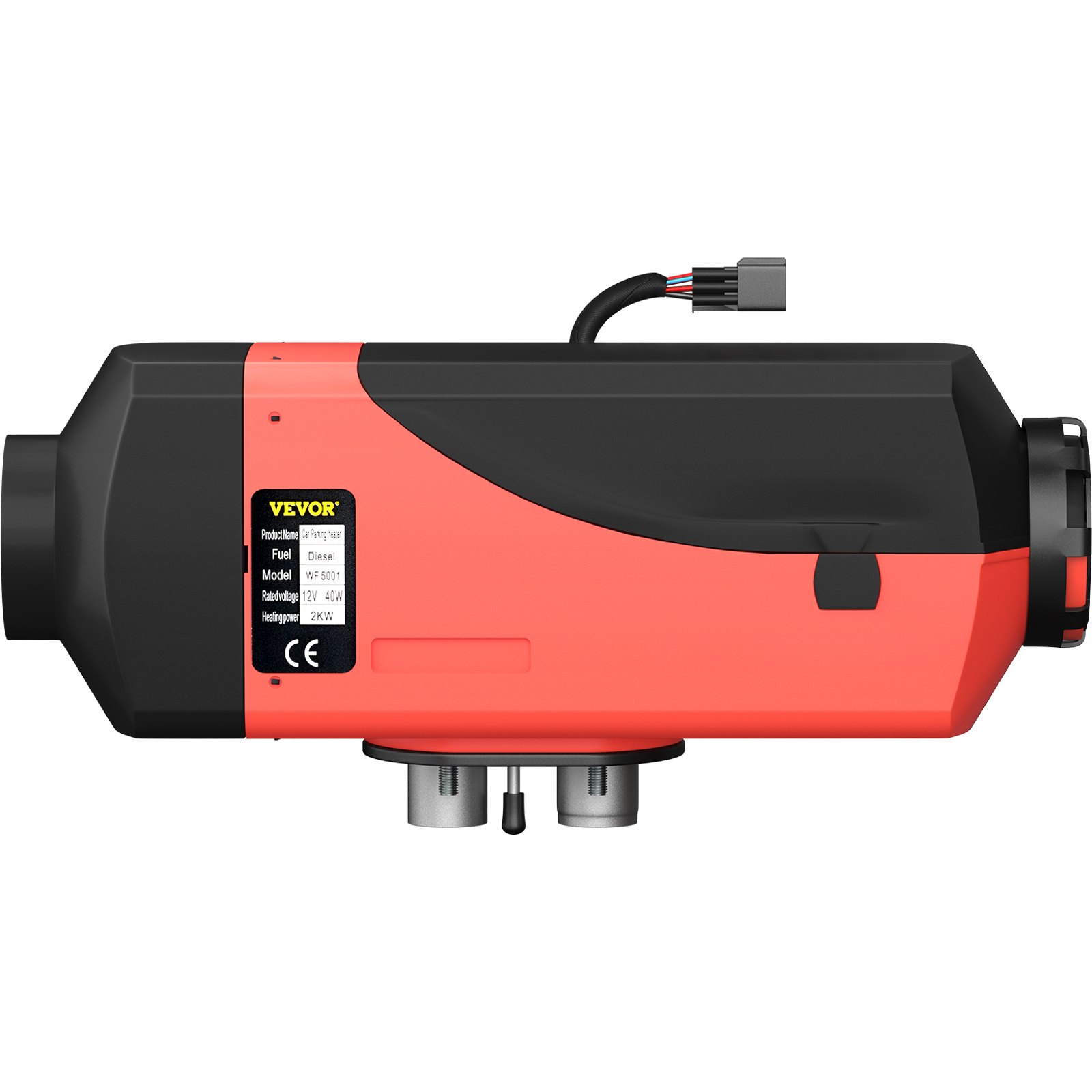 VEVOR 2KW Diesel Heater 12V 2KW Diesel Air Heater Muffler 2KW Diesel ...