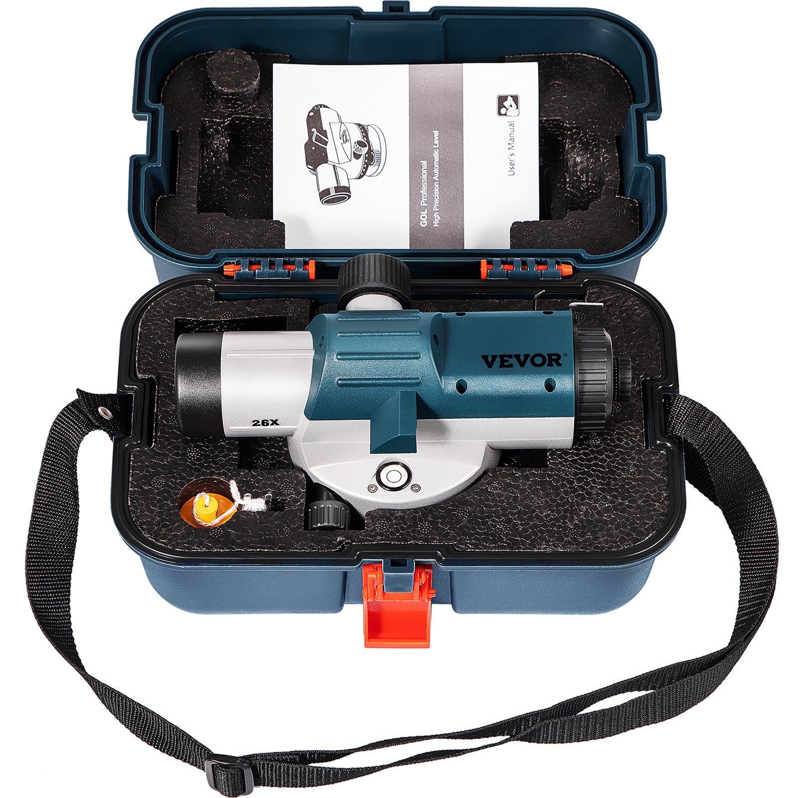 VEVOR Automatic Optical Level 26X Optical Auto Level Kit High Precision ...