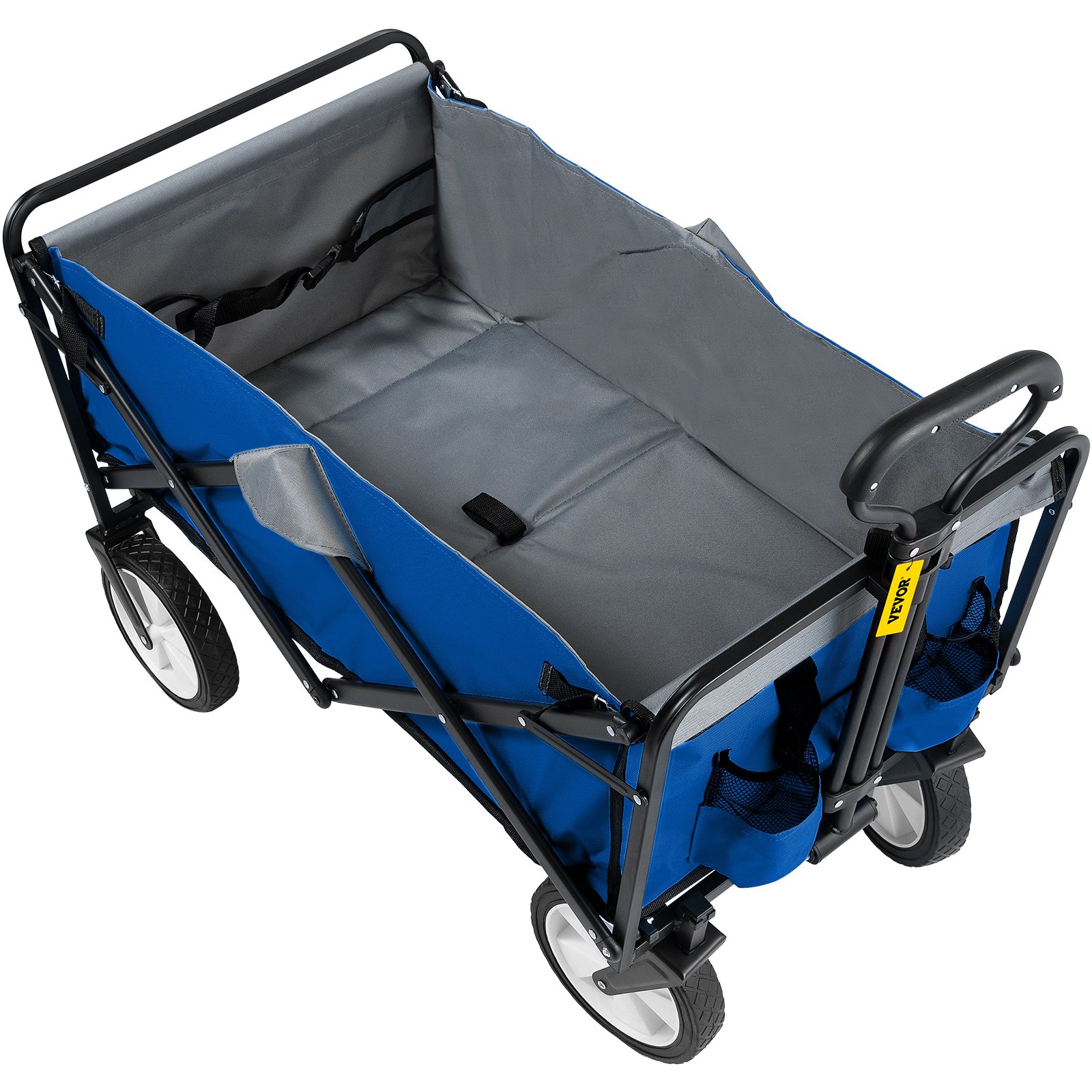 VEVOR Folding Wagon Cart Utility Collapsible Wagon 176 lbs w ...