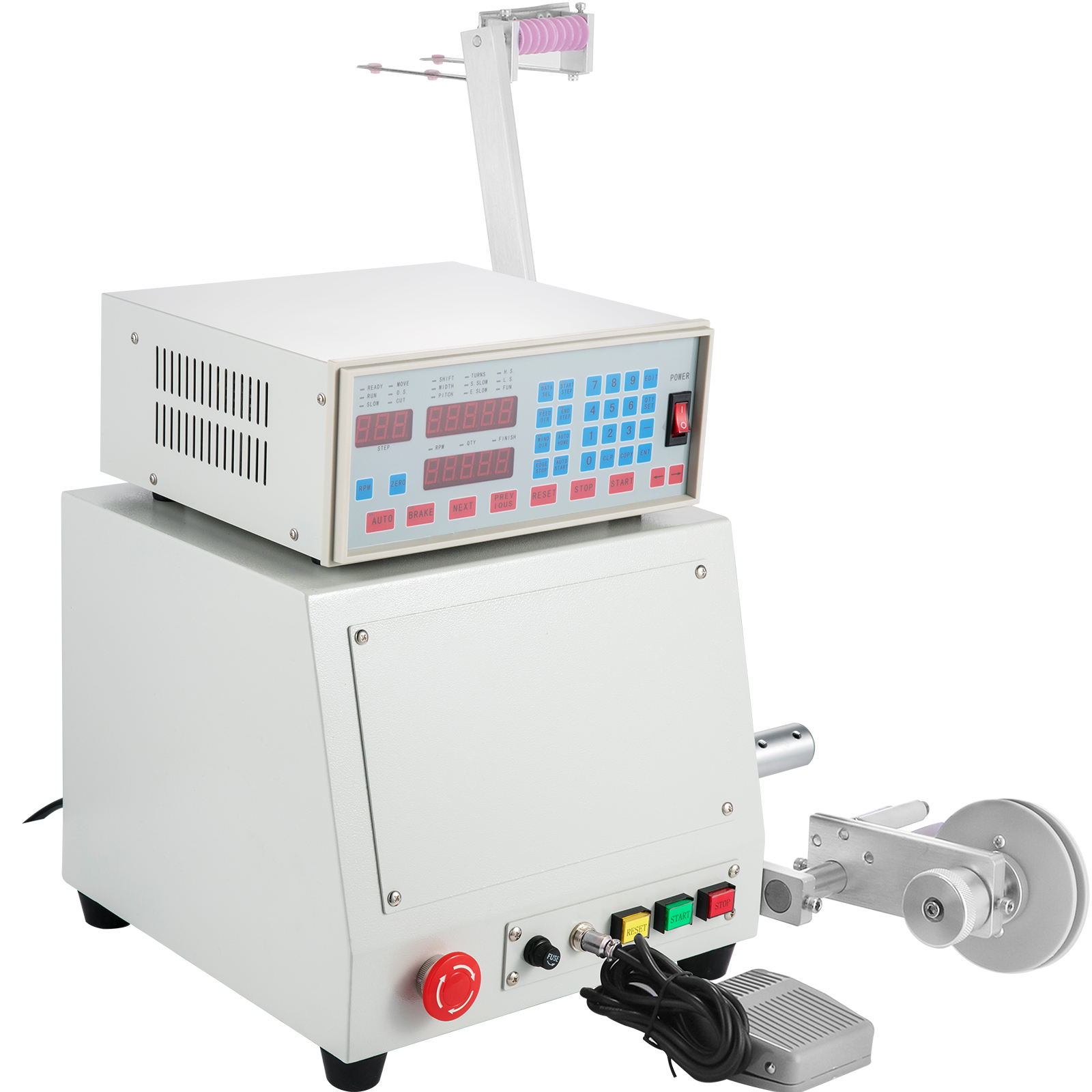 Computer Cnc Automatic Coil Winder Winding Machine For 0.03-1.2mm Wire ...
