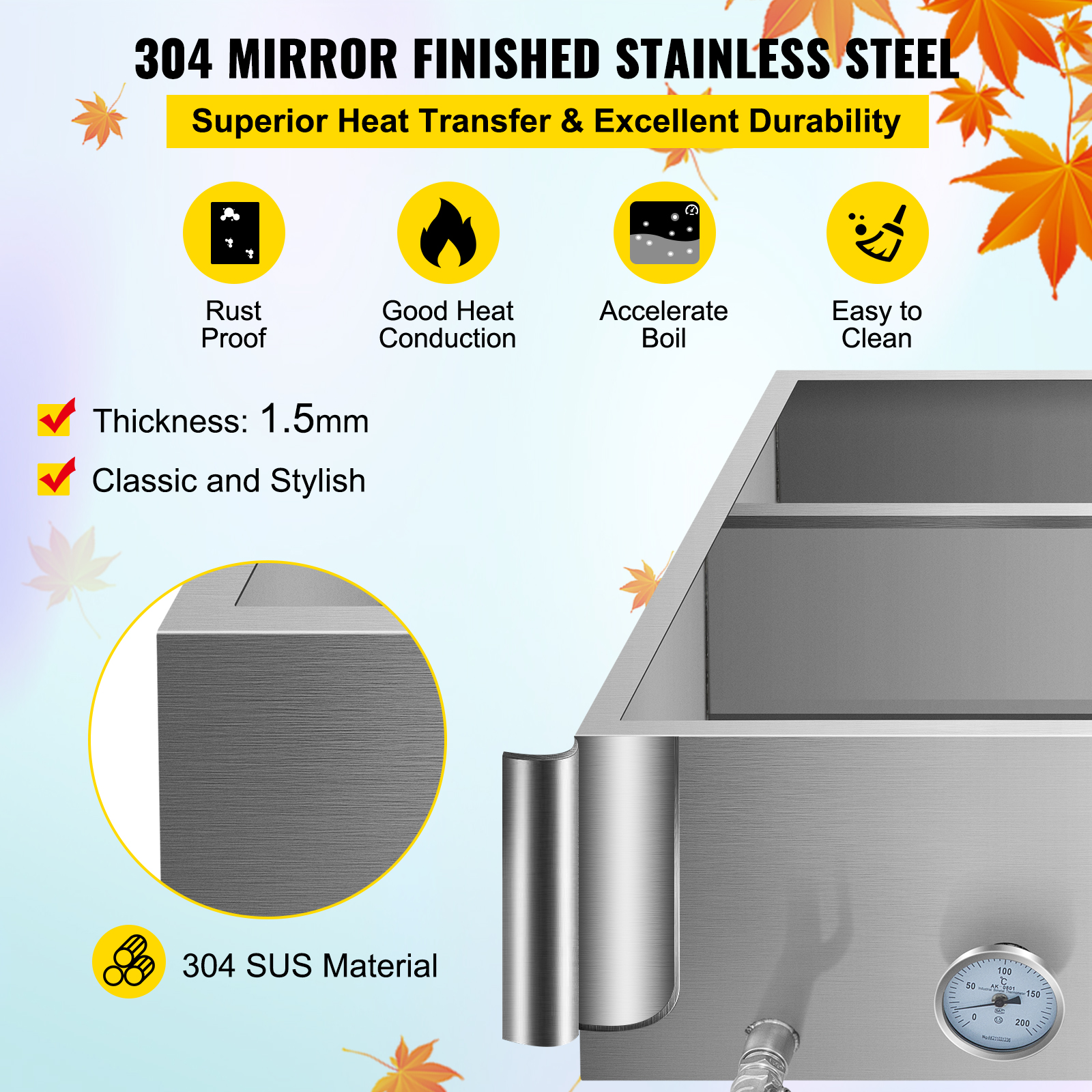 2'x4' Divided Maple Syrup Pan Heavy Duty Square Pan Tig Welded Sap ...