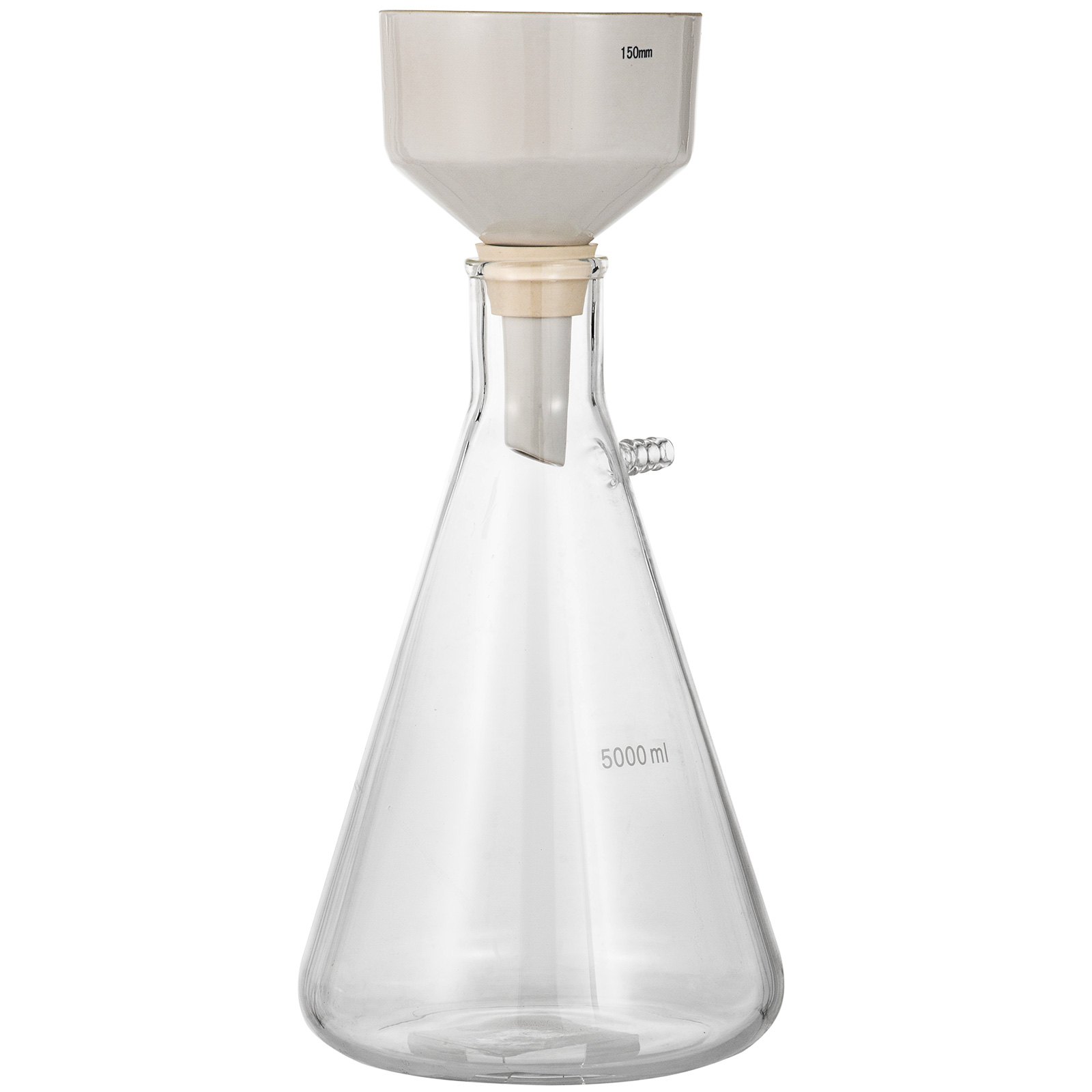 VEVOR Vevor Buchner Funnel Apparatus 5000 Ml Buchner Funnel Flask 150 ...