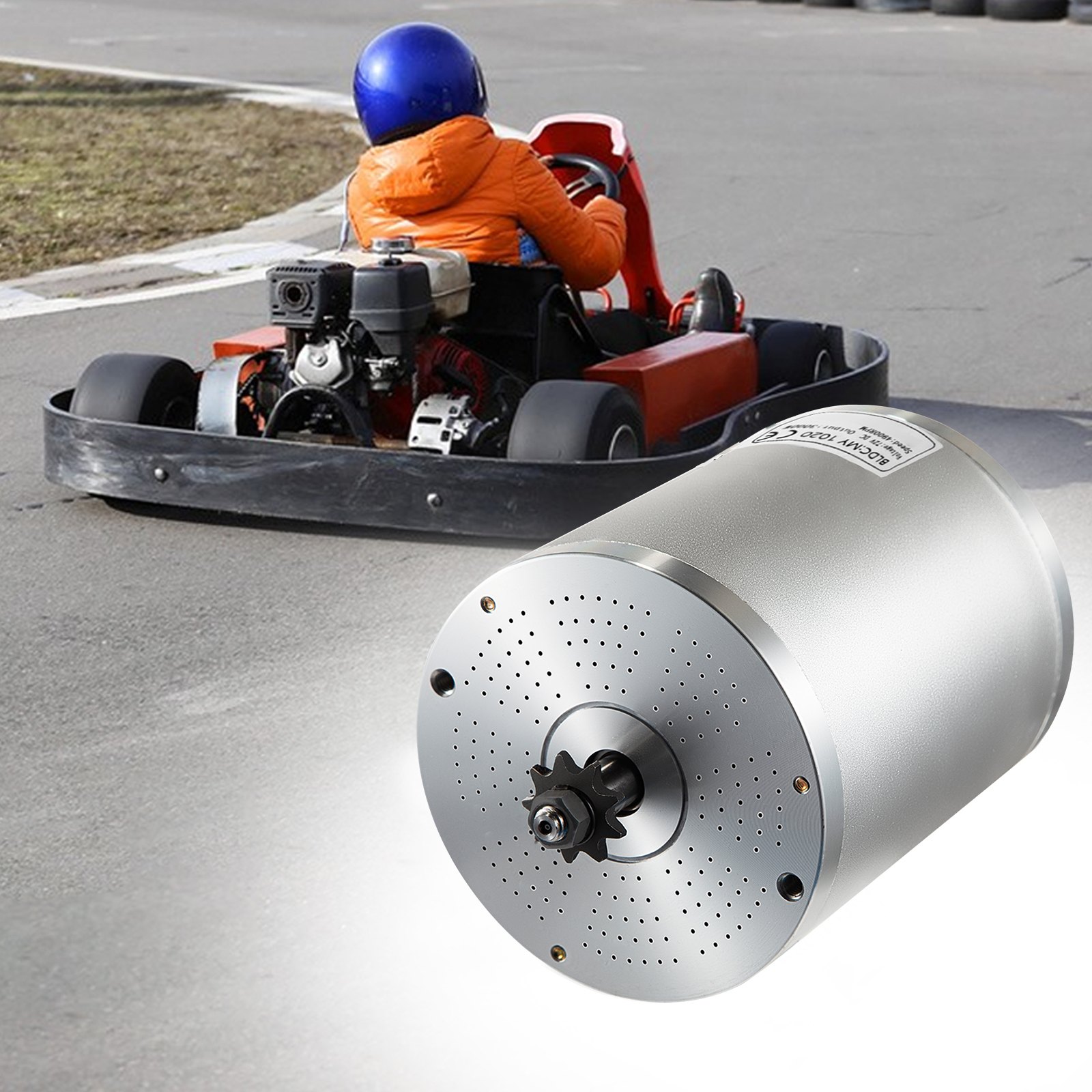 Brushless Motor Go Kart Electric Motor for Go Kart 72V 3000W w/Speed ...