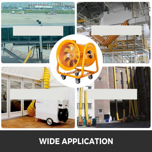 ATEX Certified Ventilators Explosion Proof Fan 16 Inch for Ventilation ...