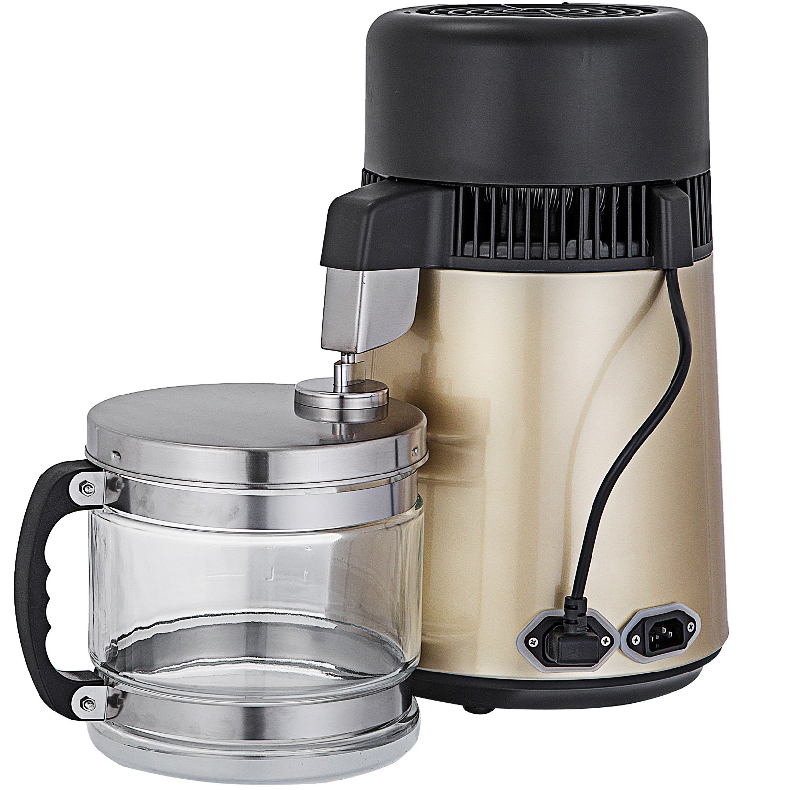 VEVOR Water Distiller, 4L Distilled Water Maker, 304 Stainless Steel ...