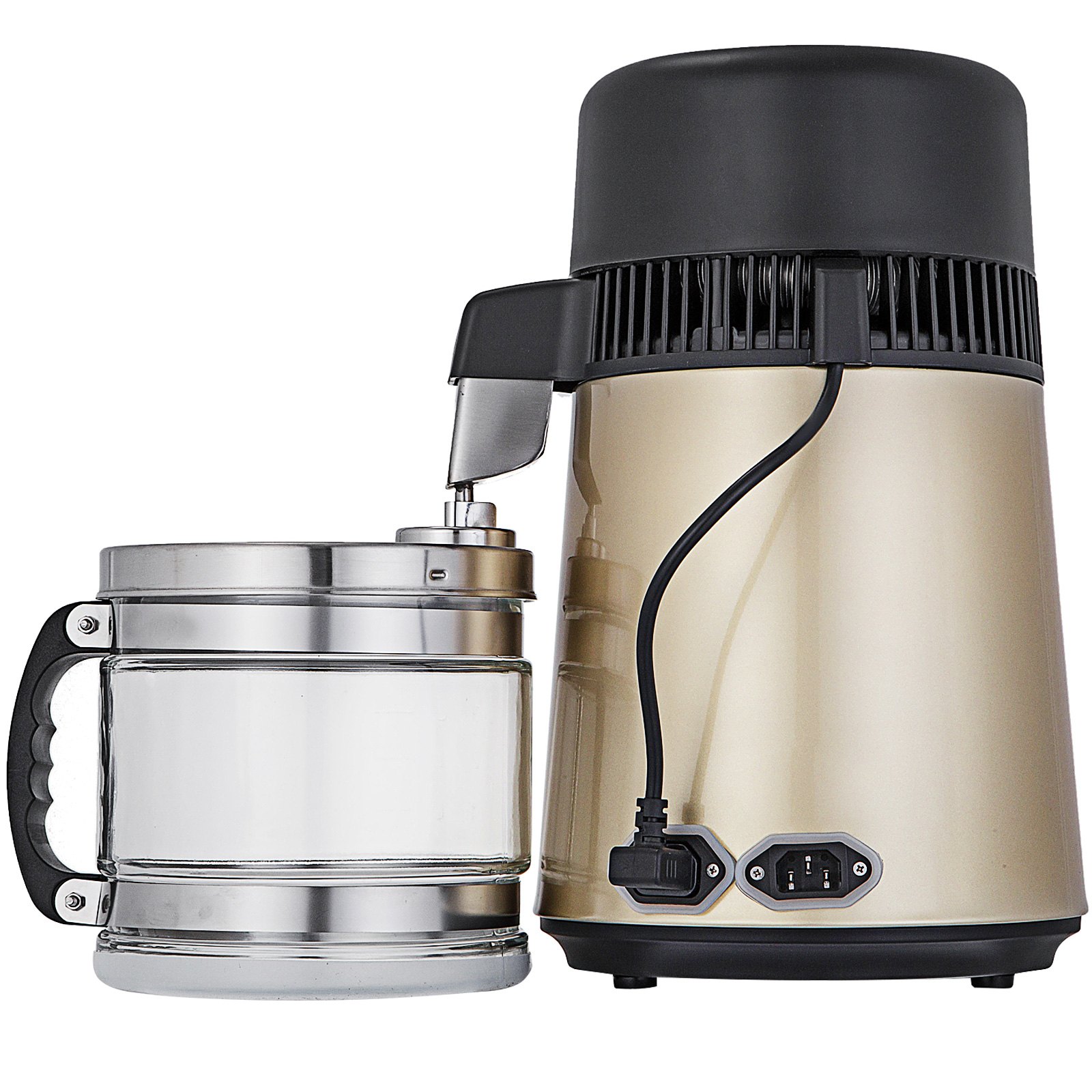 VEVOR Water Distiller, 4L Distilled Water Maker, 304 Stainless Steel ...