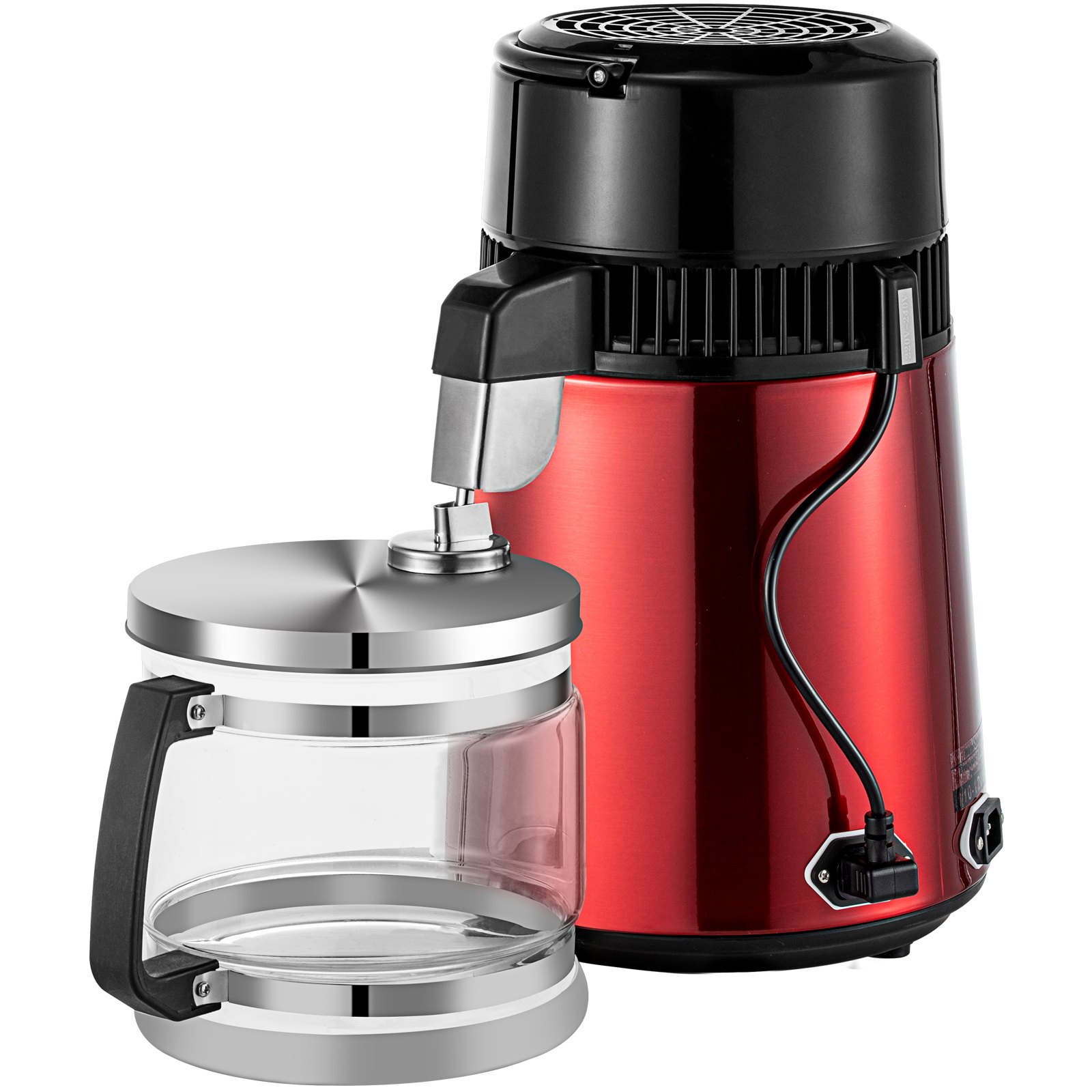 VEVOR Stainless Steel Water Distiller 745W Water Distillation Kit 1.0 ...