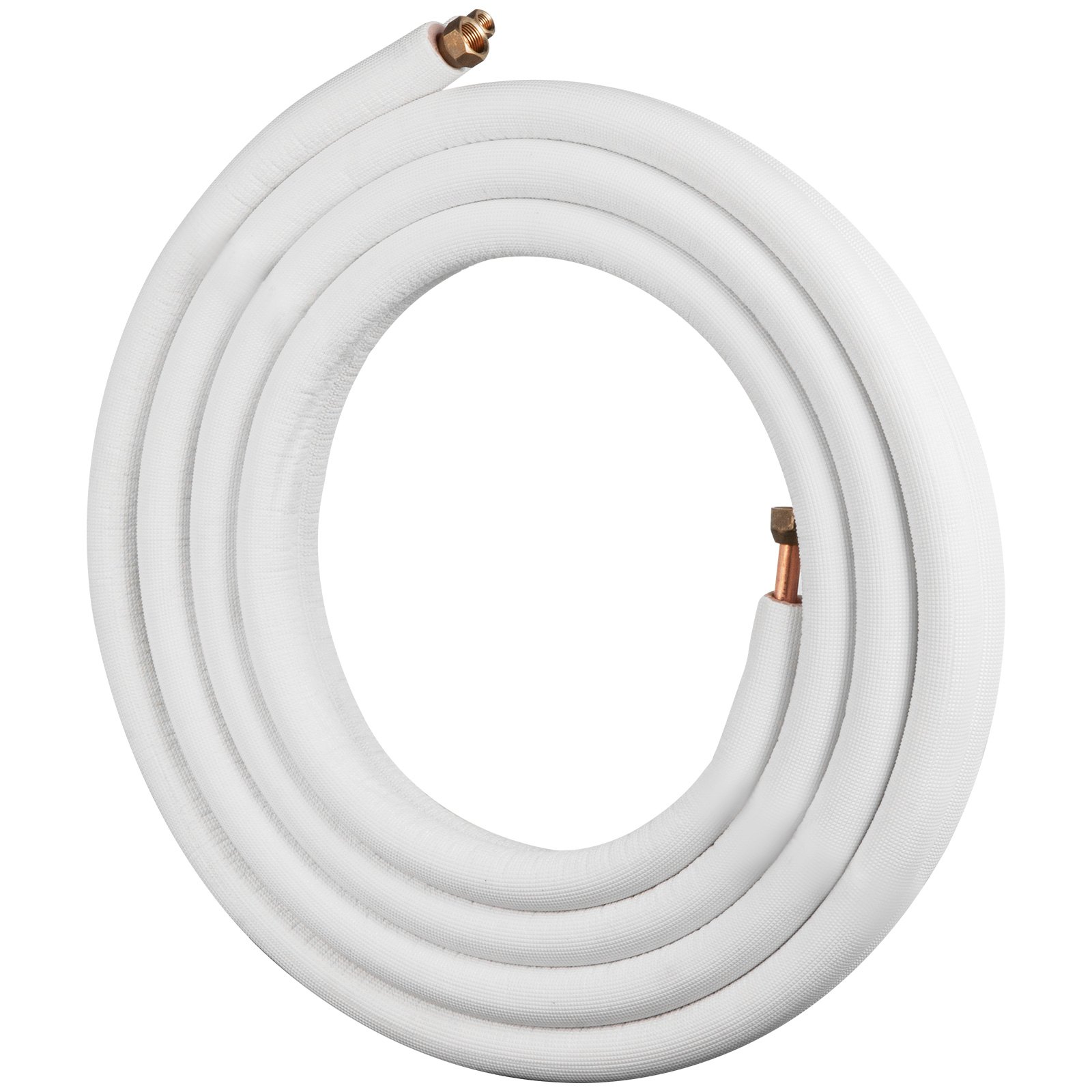 VEVOR Mini Split Copper Line Set 49.2ft Length, Copper Pipes for Mini ...