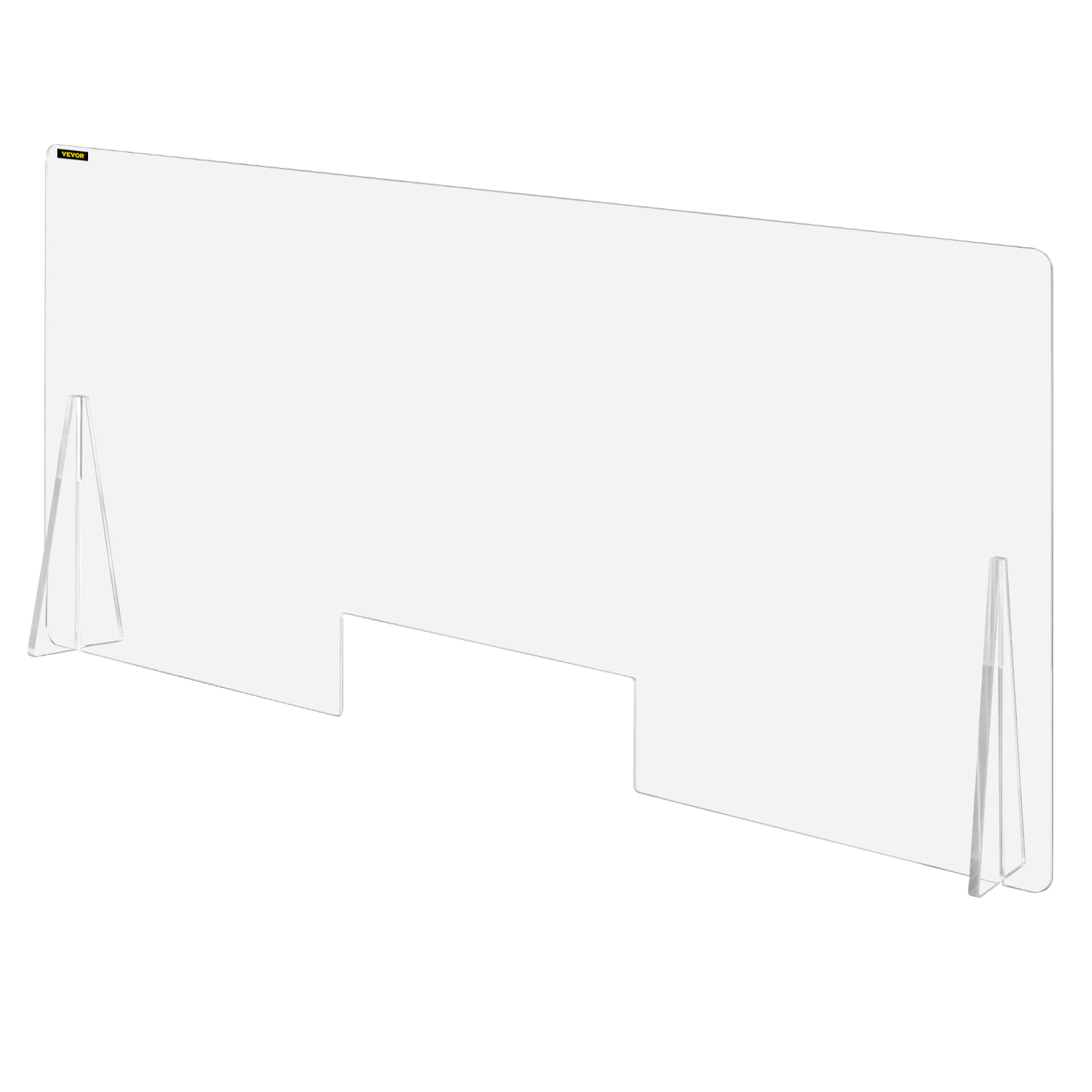 Vevor Sneeze Guard For Counter Acrylic Shield 24" X 48" With ...