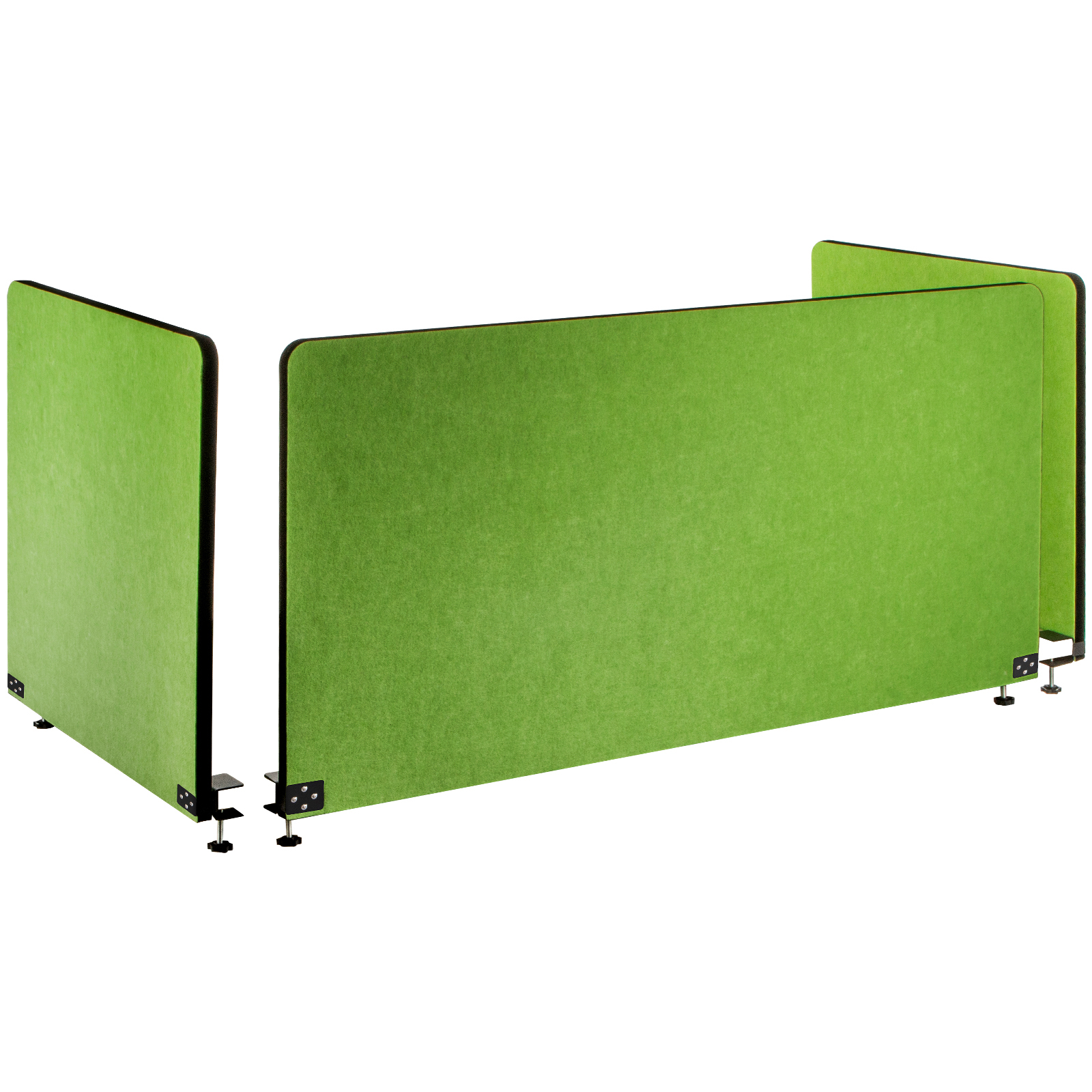Vevor Desk Divider Desk Privacy Panel 60'' 3 Panels Desktop ...