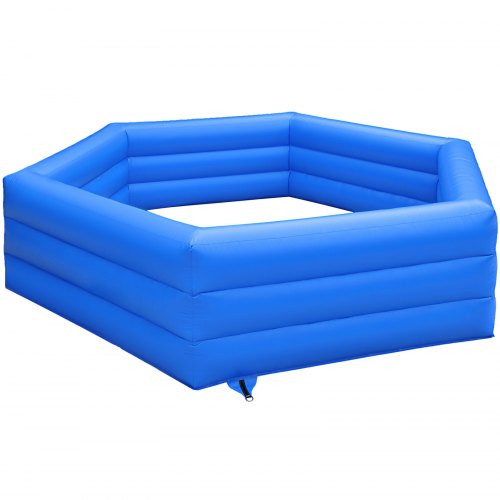VEVOR 15 ft Gaga Ball Pit, Inflatable with Electric Air Pump, Gagaball ...