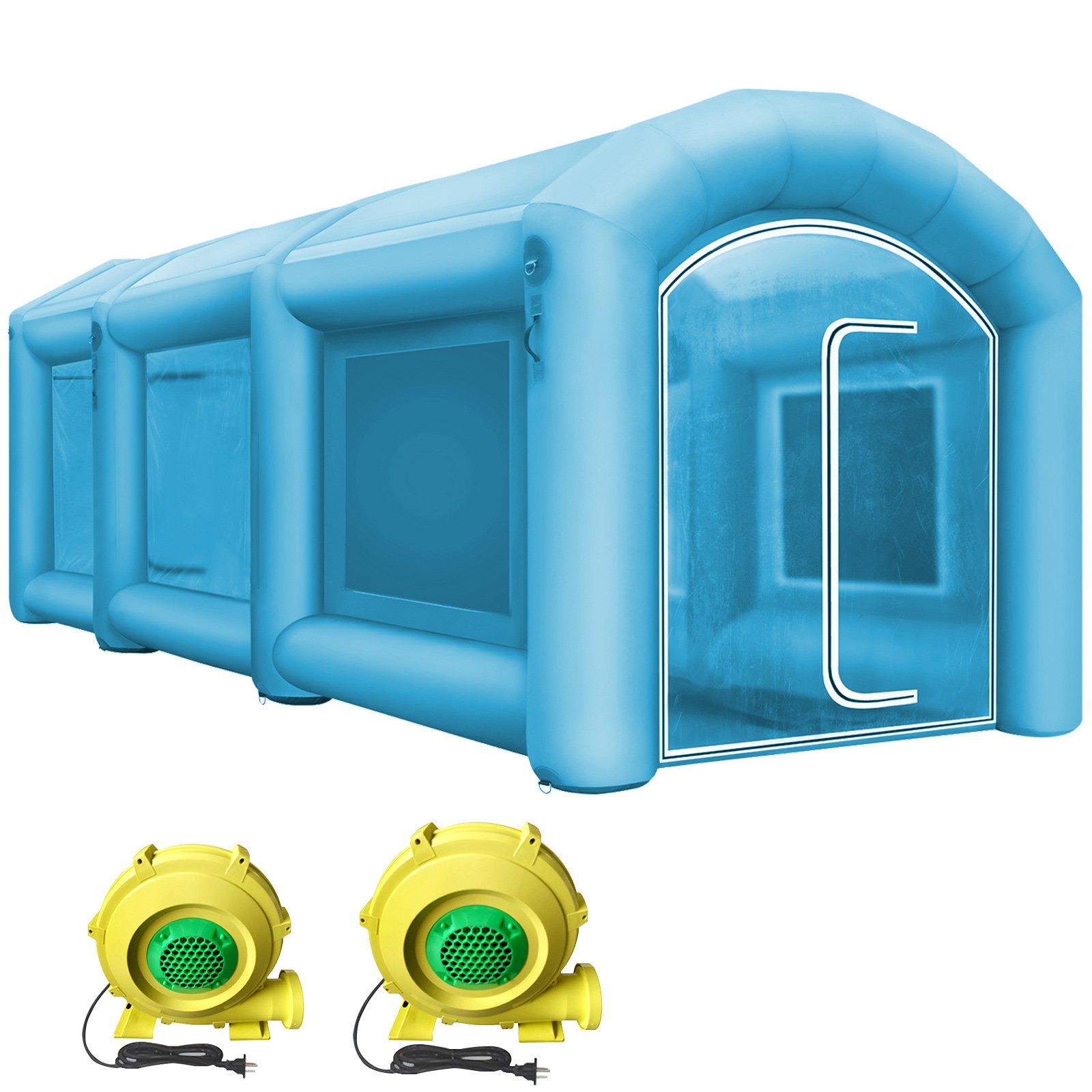 23x13x8Ft Inflatable Spray Booth Custom Tent Car Paint Booth Inflatable ...