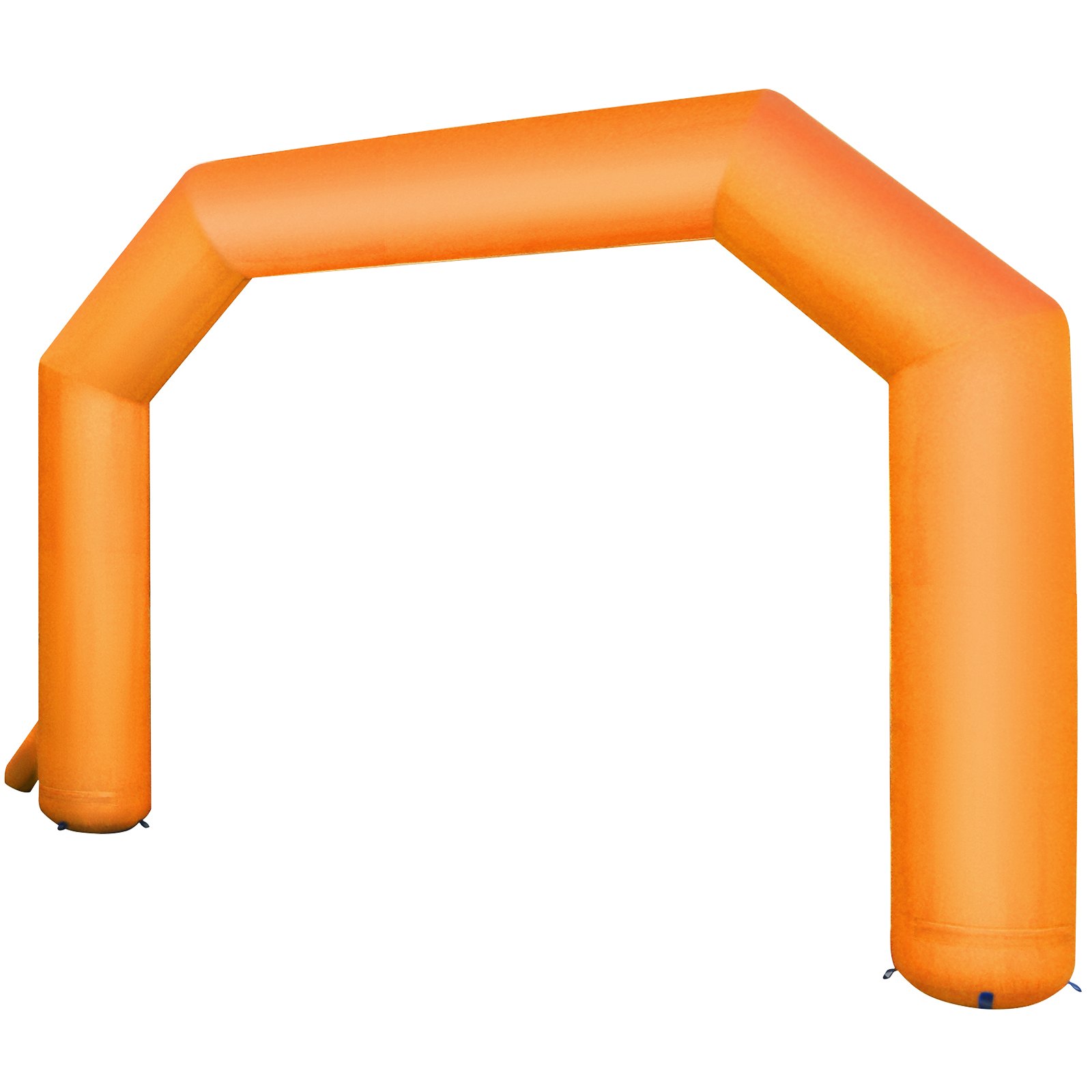 VEVOR Inflatable Arch Orange 20ft, Hexagon Inflatable Arch Built in ...