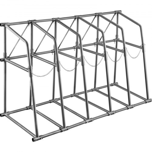 VEVOR Vertical Bar Rack, 60"W x 24"D x 60"H Vertical Material Bar Rack ...