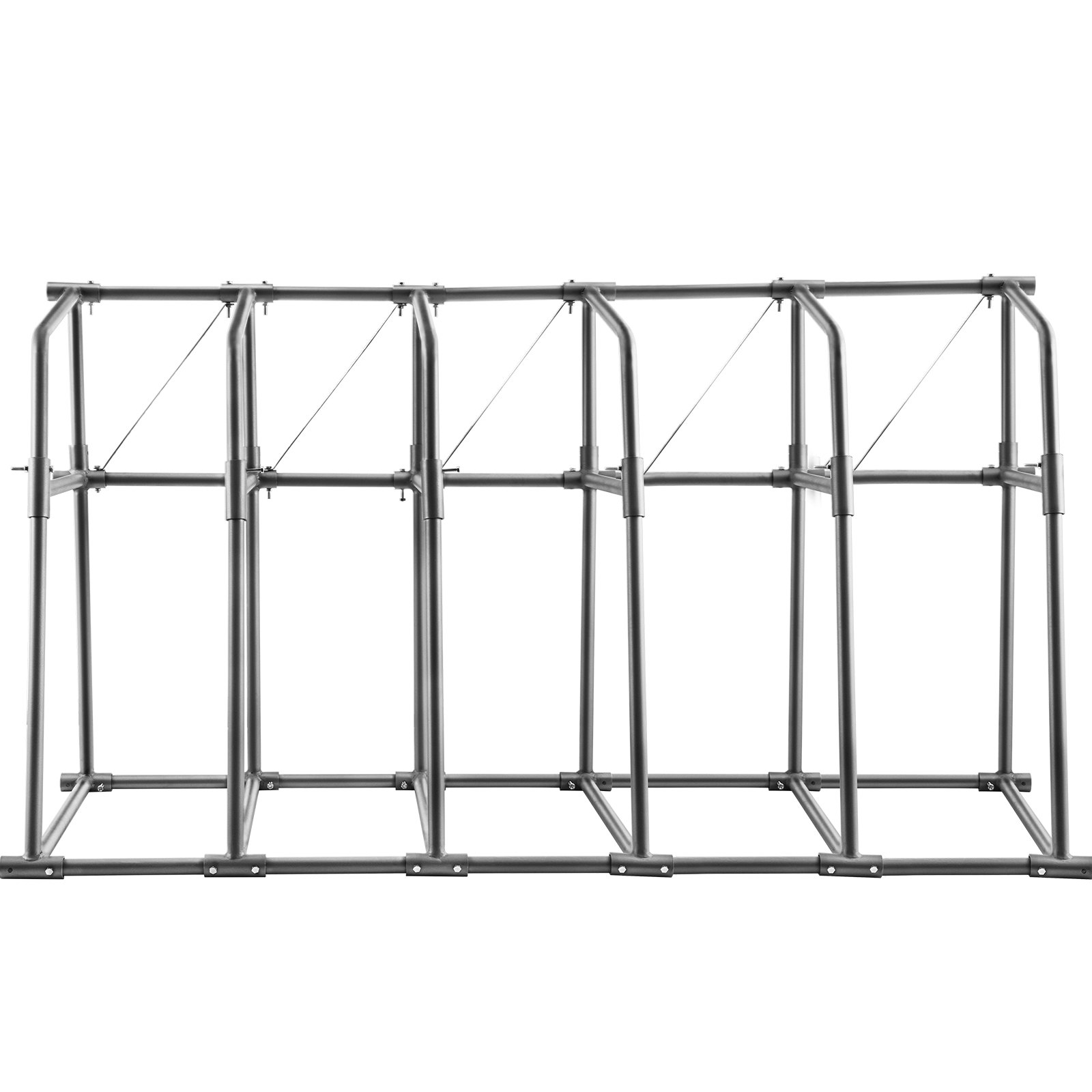VEVOR Vertical Bar Rack, 60"W x 24"D x 60"H Vertical Material Bar Rack ...