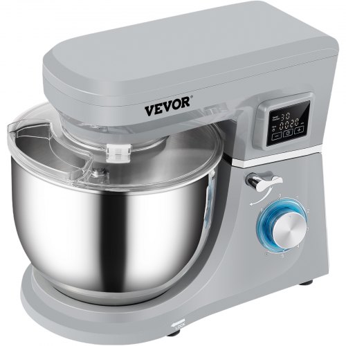 VEVOR Stand Mixer, 660W Electric Dough Mixer with 6 Speeds LCD Screen ...