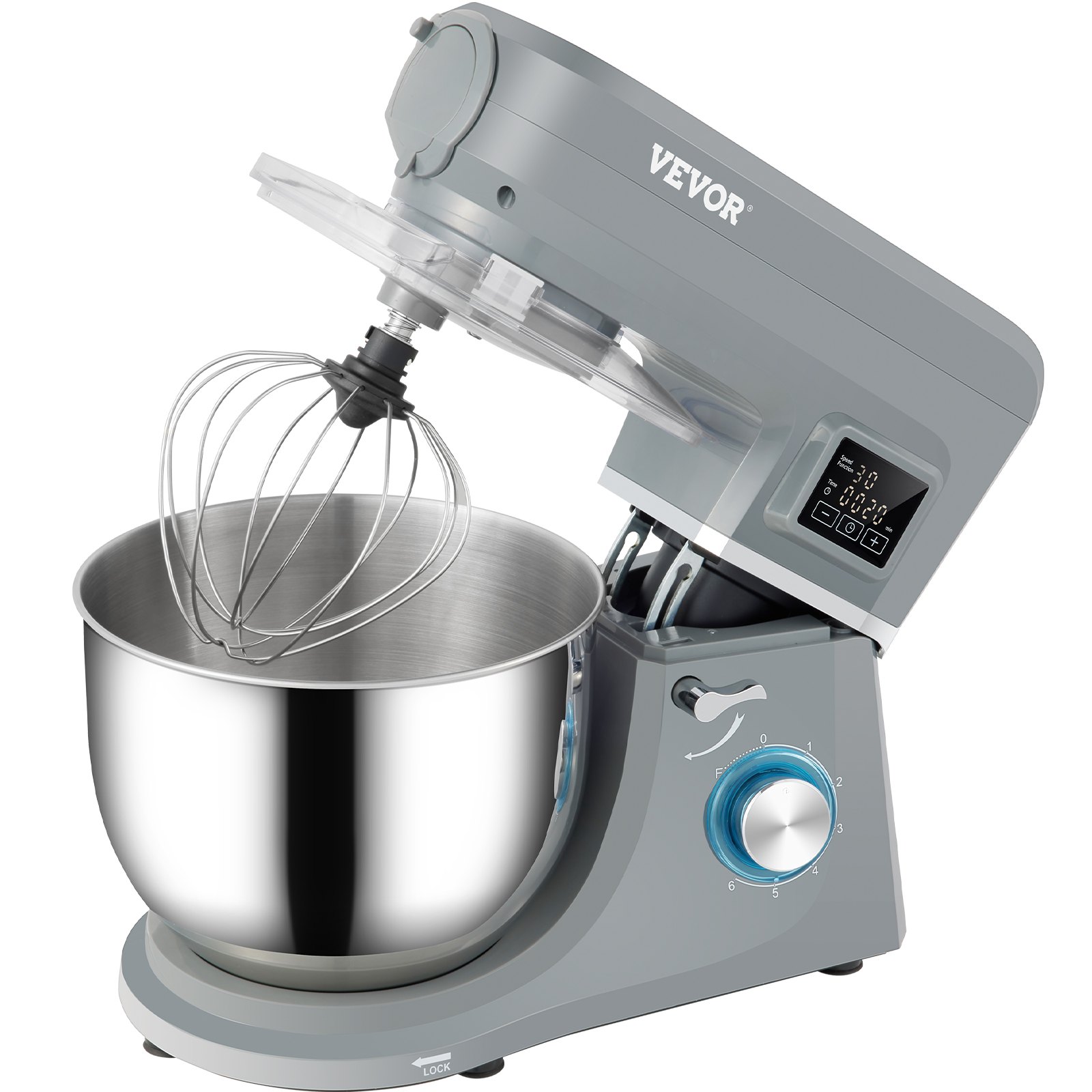 VEVOR 5 IN 1 Stand Mixer, 660W Tilt-Head Multifunctional Electric Mixer ...