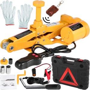 Electric Jack Electric Car Jack 3 Ton 6600 LBS Scissor Car Jack 12V 120 ...