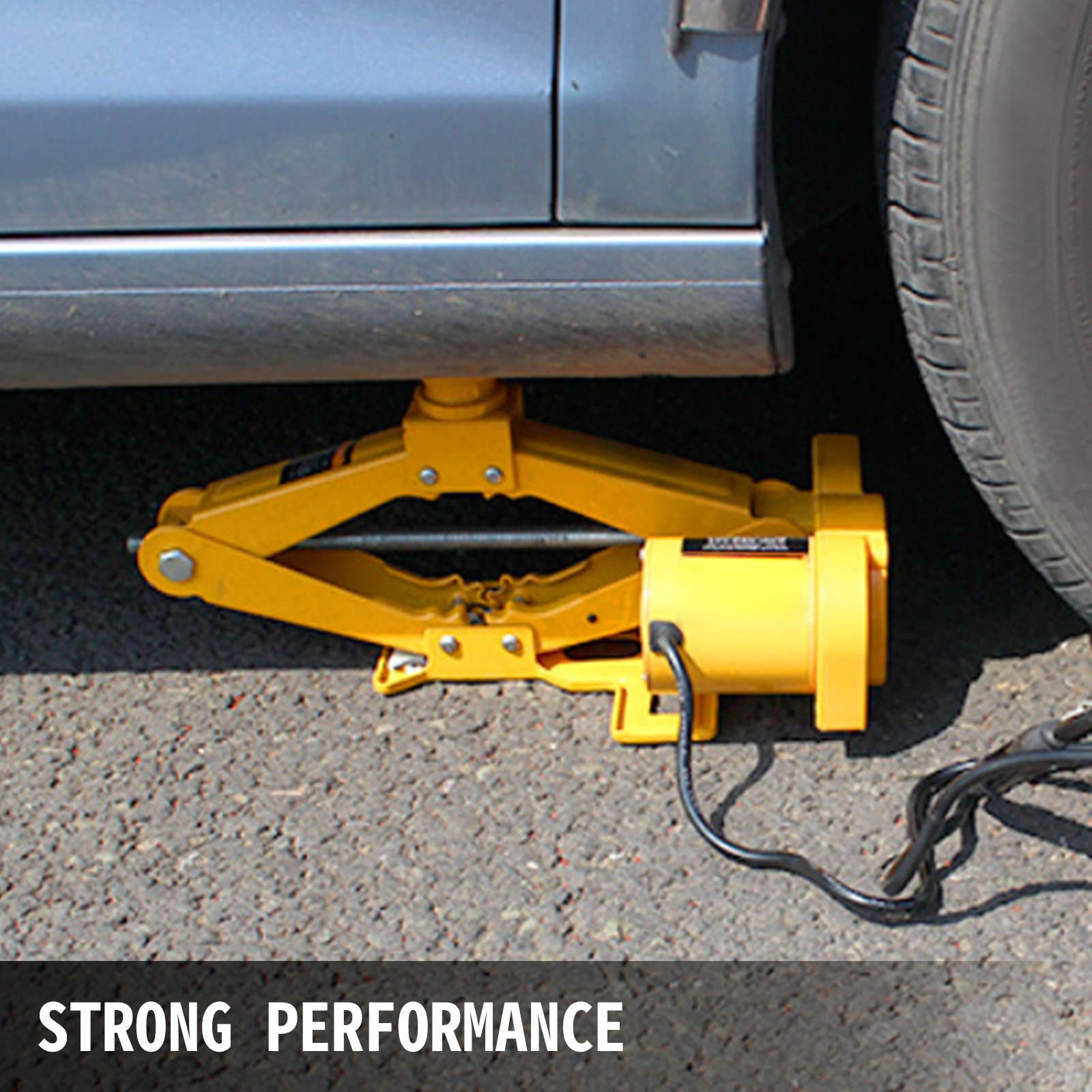 Electric Jack Electric Car Jack 3 Ton 6600 LBS Scissor Car Jack 12V 120 ...