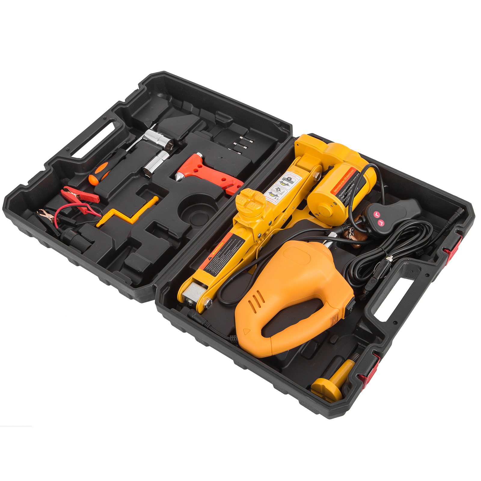 3 Ton Automotive Electric Scissor Car Jack Lift Tool Kit Auto Repair ...
