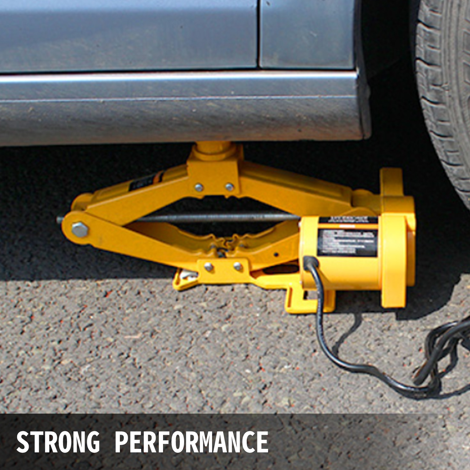 3 Ton Automotive Electric Scissor Car Jack Lift Tool Kit Auto Repair ...