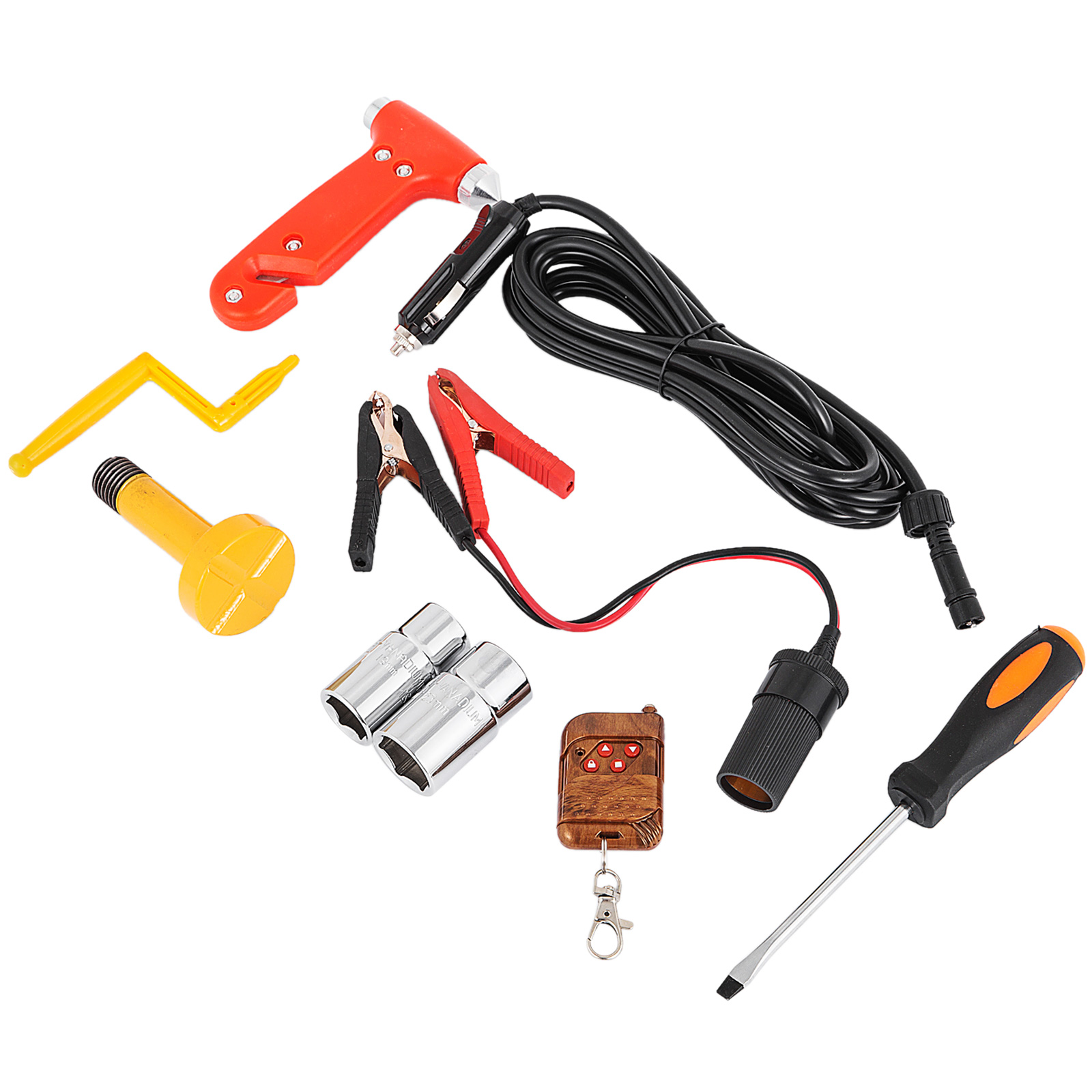 3 Ton Automotive Electric Scissor Car Jack Lift Tool Kit Auto Repair ...
