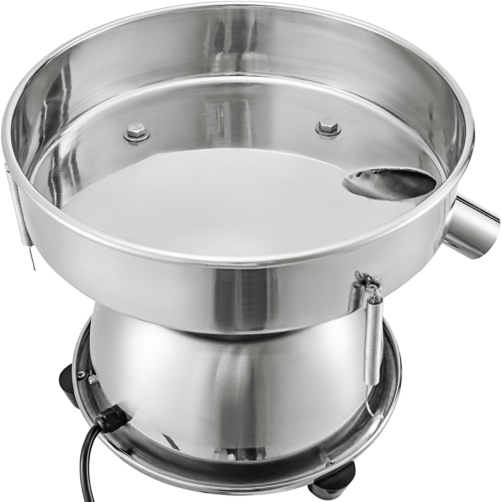 VEVOR Automatic Sieve Shaker Included 12 Mesh + 80 Mesh Flour Sifter ...