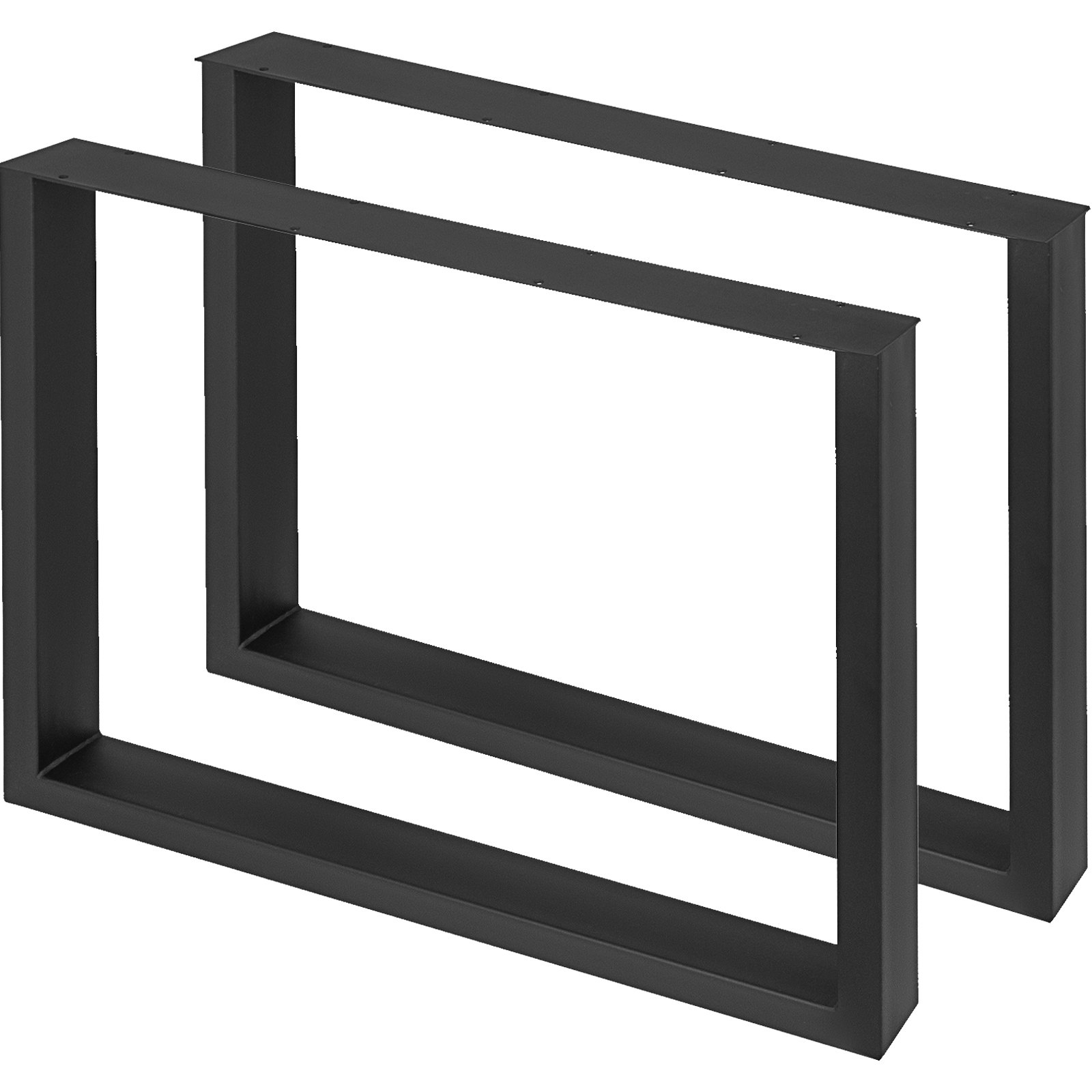 31.4”x28.3”table Leg black Steel Shop Industrial Kitchen Coffee Table ...