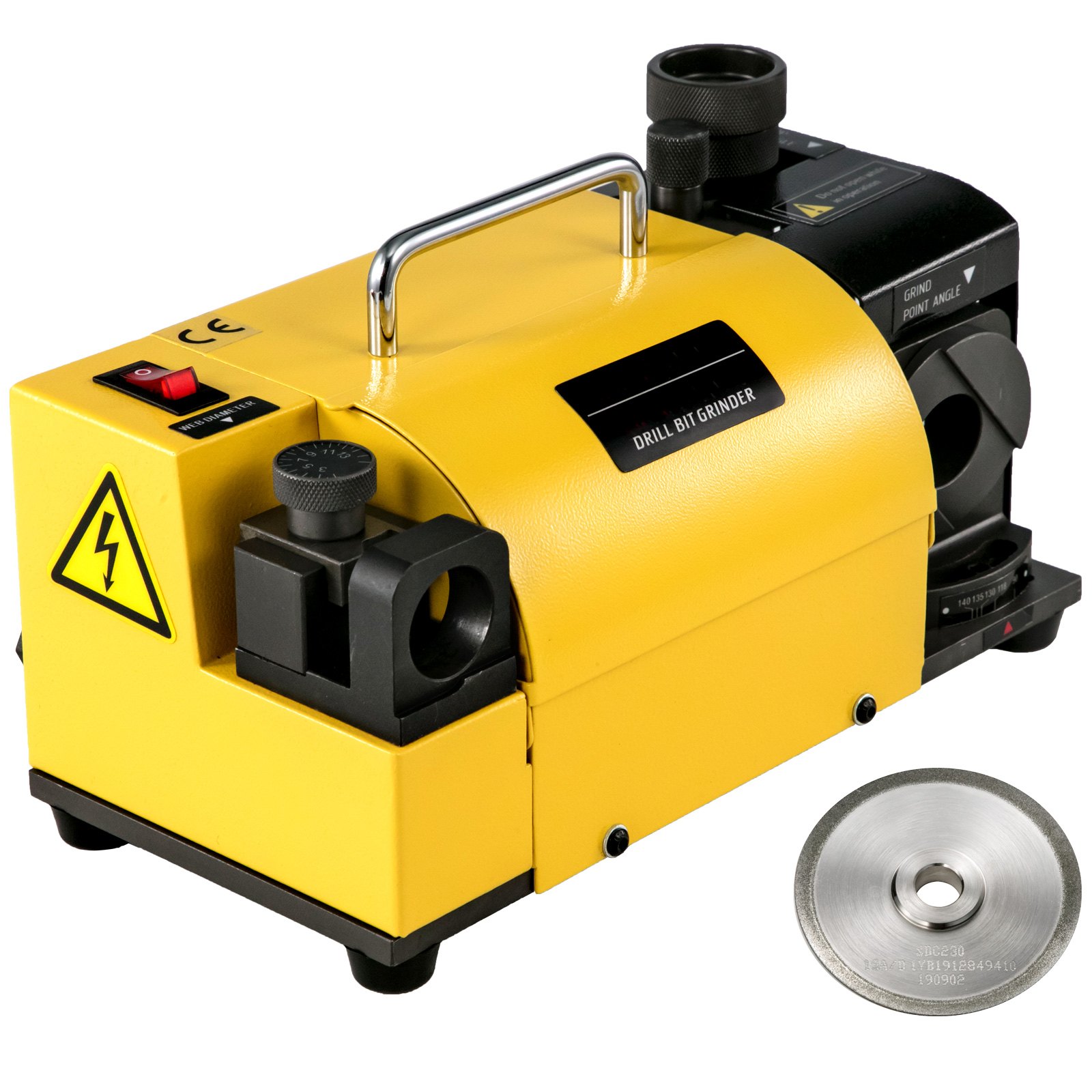 VEVOR Drill Bits Sharpener Grinder Drill Grinding Machine Mr-13a ...