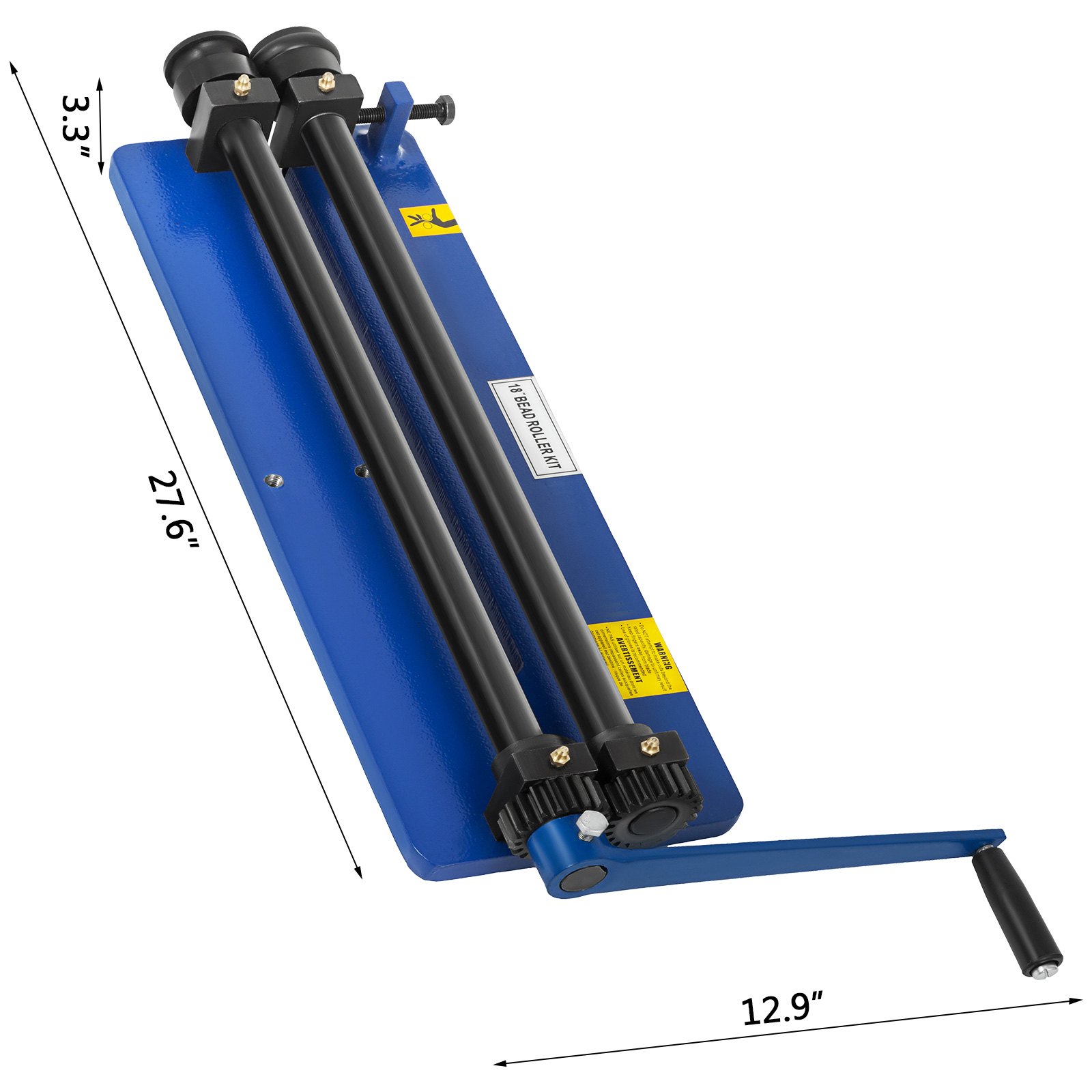VEVOR 18" Bead Roller Former Swager Rotary Swaging Machine Adjusting ...