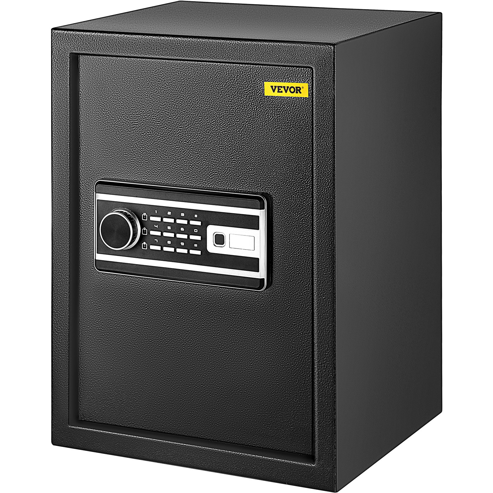 VEVOR Safe Box, 2.1 CU.FT Fingerprint Safe Box for Money w/ 2 Keys ...