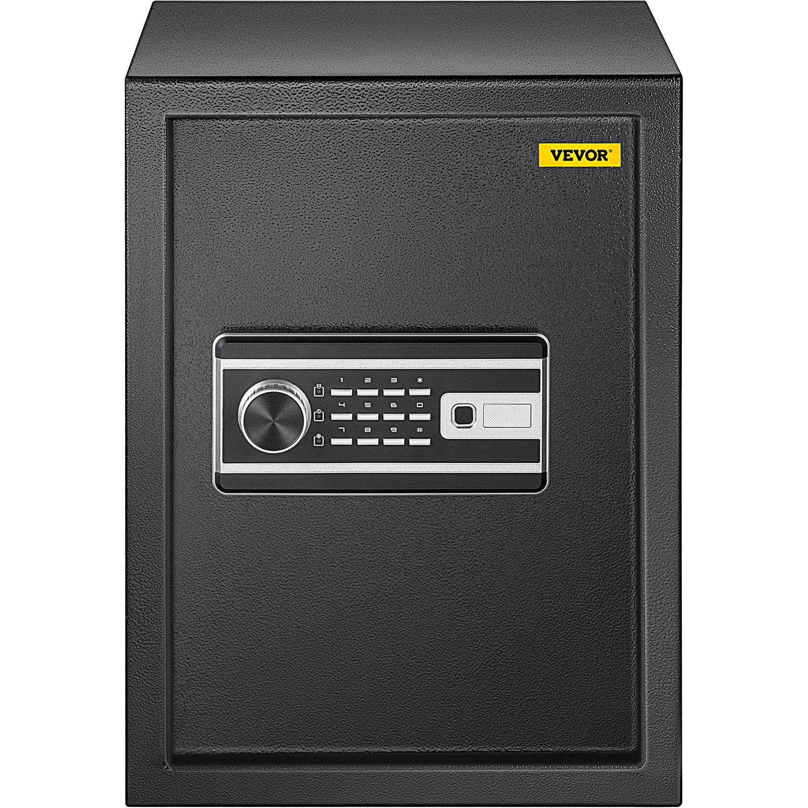 VEVOR Safe Box, 2.1 CU.FT Fingerprint Safe Box for Money w/ 2 Keys ...