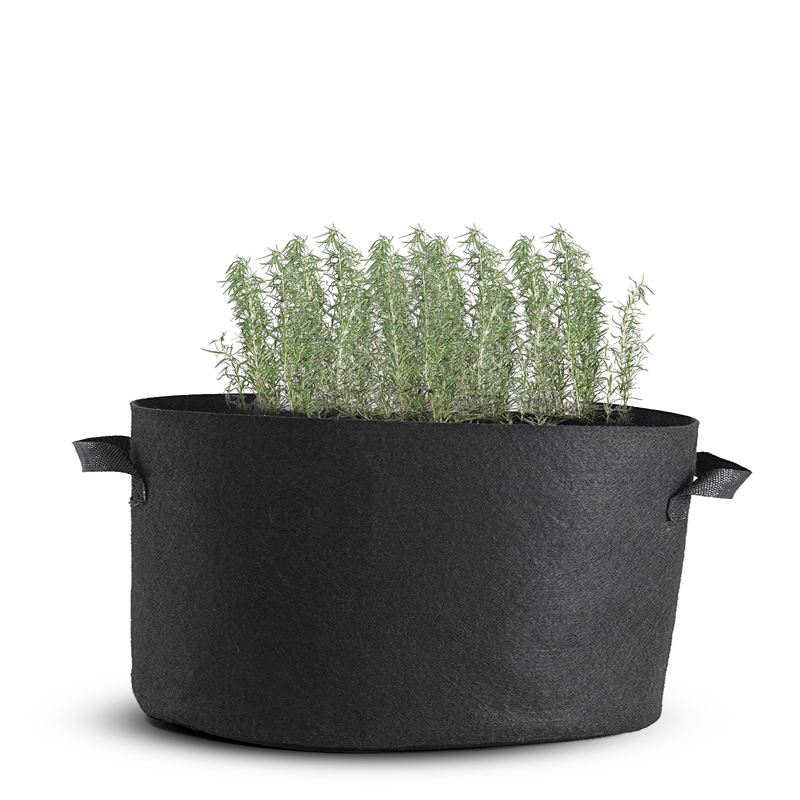 5-Pack 200 Gallon Plant Grow Bag with Handles Aeration Fabric Pots ...