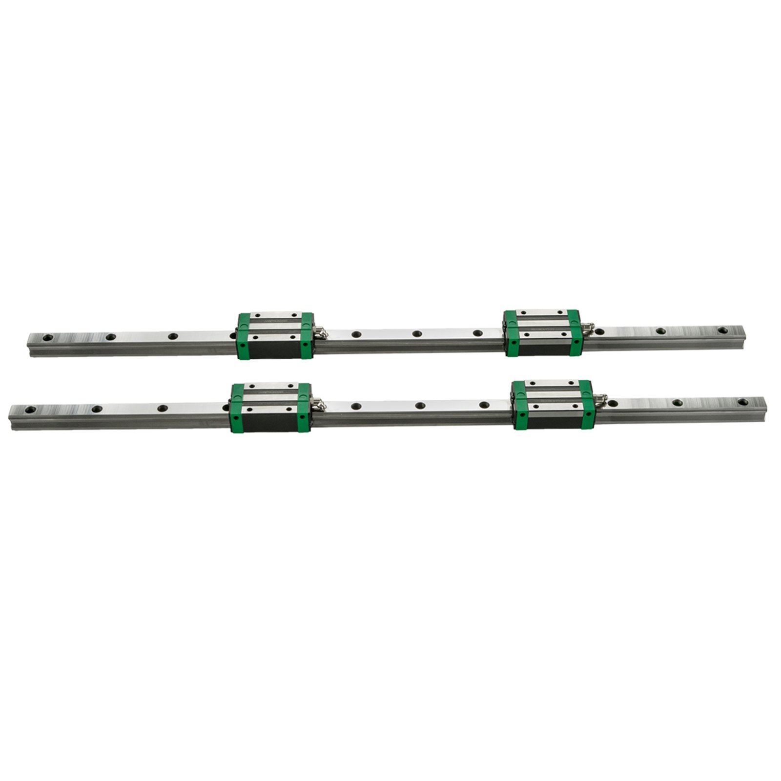 VEVOR 2PCS Linear Rail 0.79-79 Inch, Linear Bearings and Rails with ...