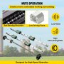 VEVOR Linear Guide Rail, 2PCS HGR20-1000mm Linear Slide Rail + 1Pcs ...
