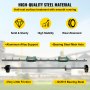 VEVOR Linear Guide Rail 2PCS HGR20-700mm +4 Slide Blocks RM1605 BF/BK12 ...