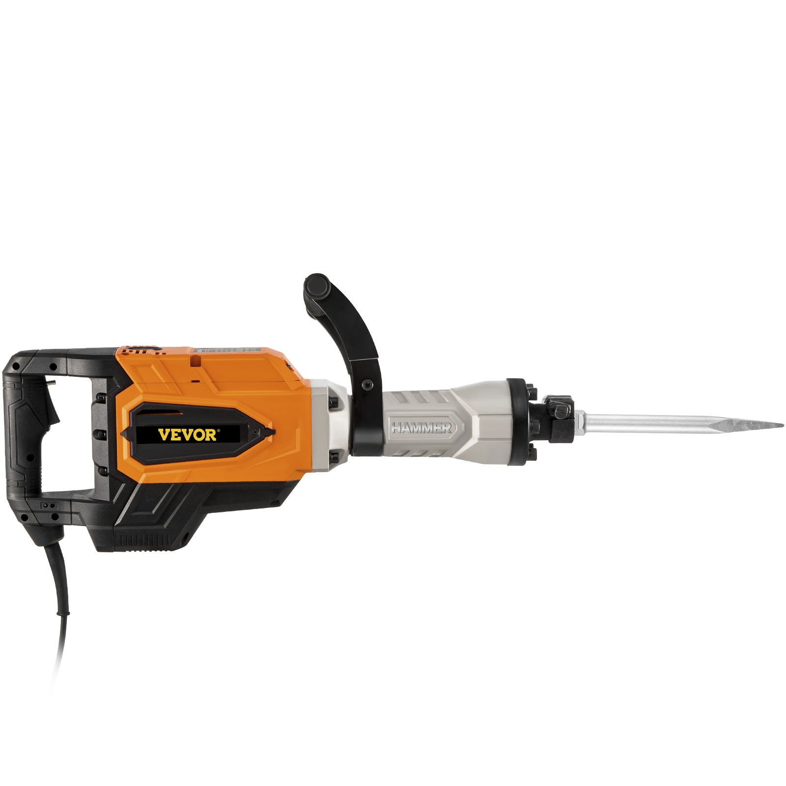 VEVOR Demolition Jack Hammer, 4500W 1800BPM, 1-1/8" Hex Heavy Duty ...