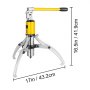 VEVOR 10 Ton Hydraulic Puller, 2/3 Jaw 10" Gear Flywheel Pulley Bearing ...