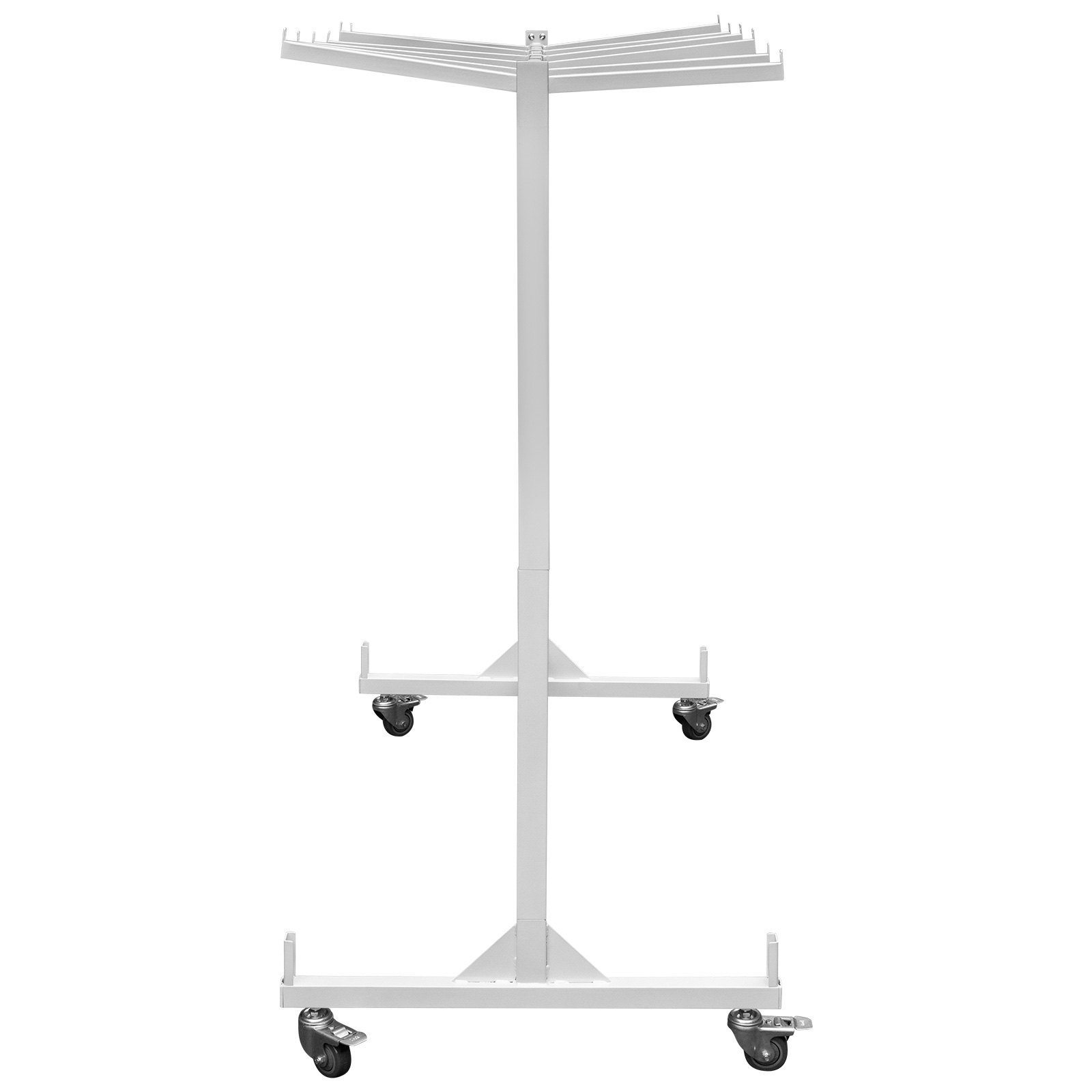 VEVOR Folding Chair and Table Cart 750lbs Capacity Combo Cart for 42 ...