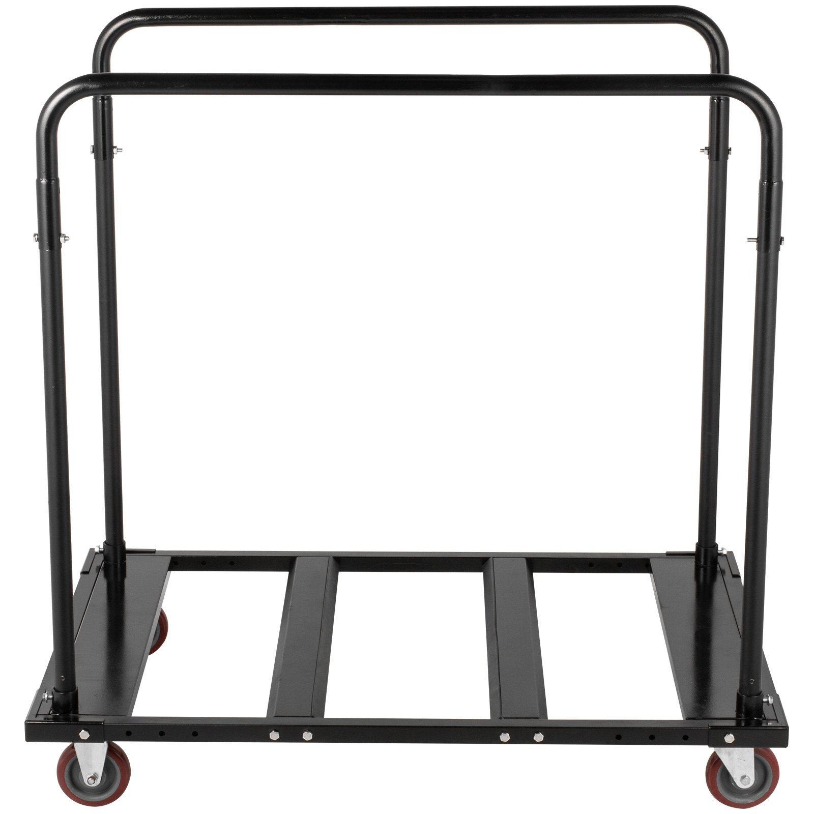 60'' Round Folding Table Dolly Cart Storage Party Event Rental ...