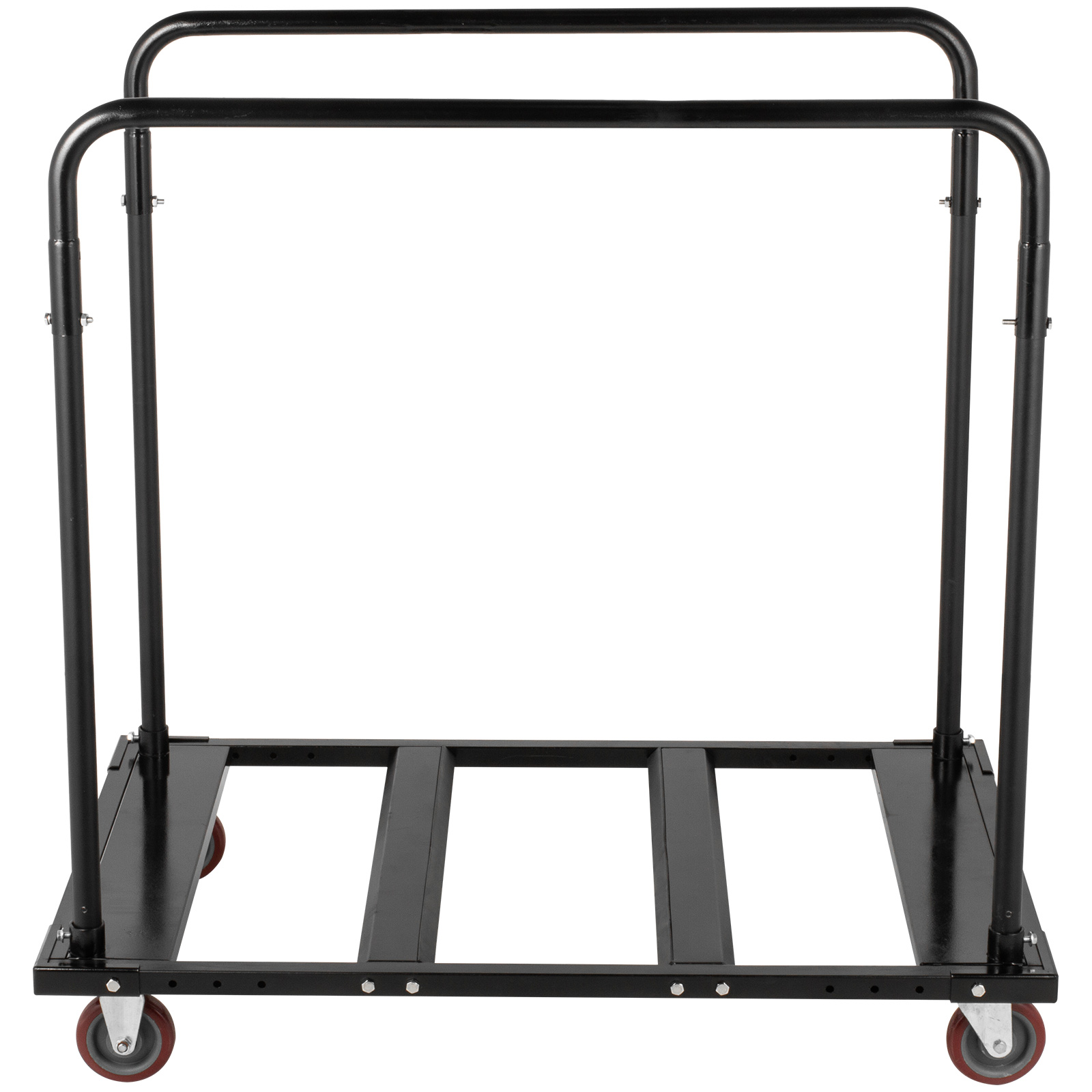 60'' Round Folding Table Dolly Cart Storage Party Event Rental ...