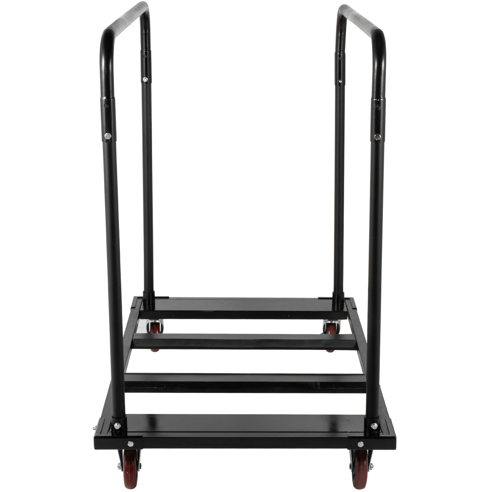 60'' Round Folding Table Dolly Cart Storage Party Event Rental ...